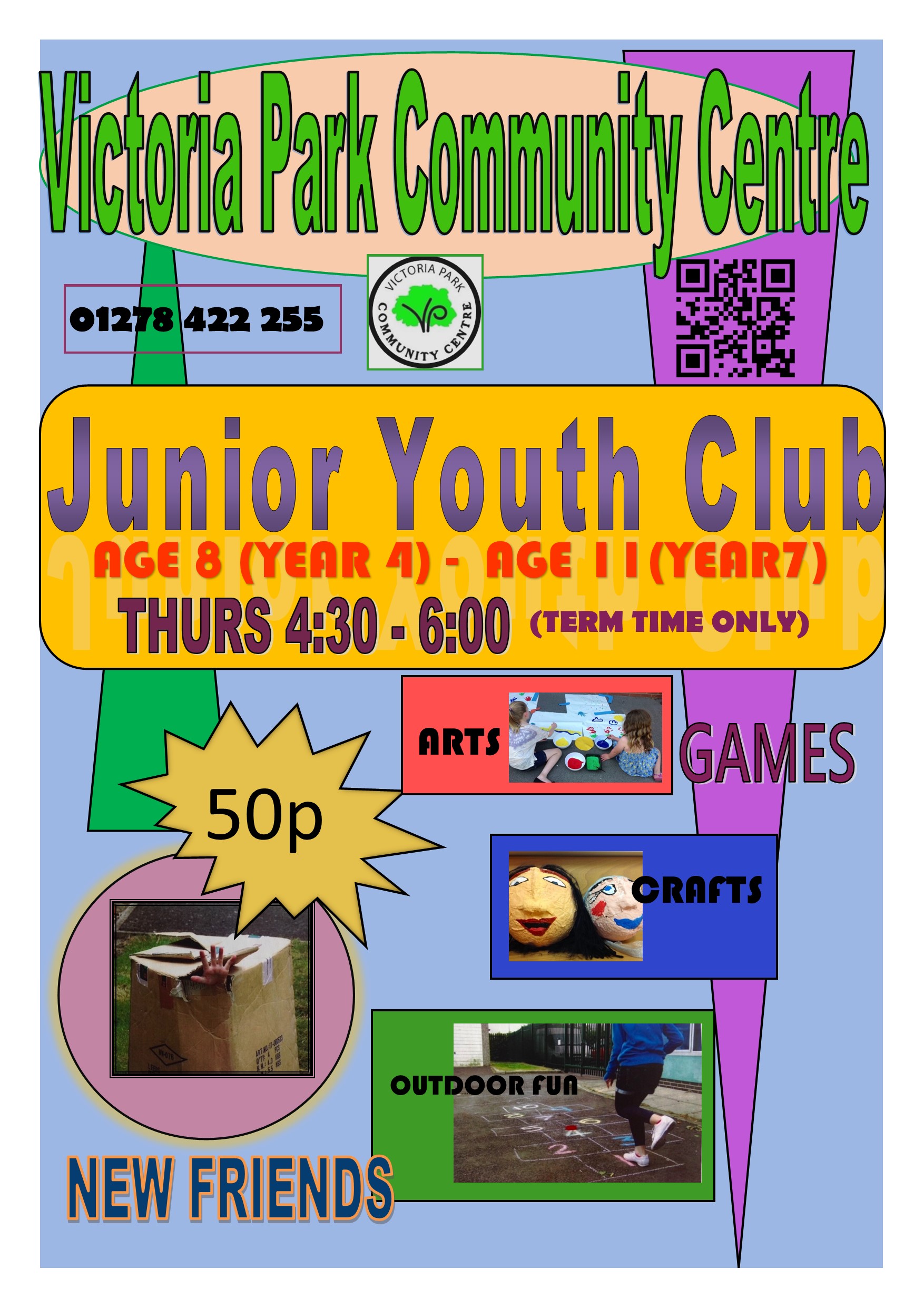 Junior Youth Club | Home Of | Victoria Park Community Centre
